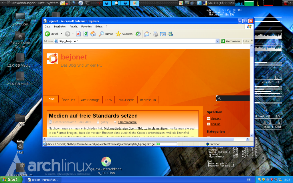 Virtual-Box 3.0 | Linux | 2022 | bejonet - Linux | Smart Home | Technik