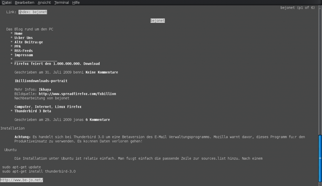LoG: Browser | Linux | 2022 | bejonet - Linux | Smart Home | Technik